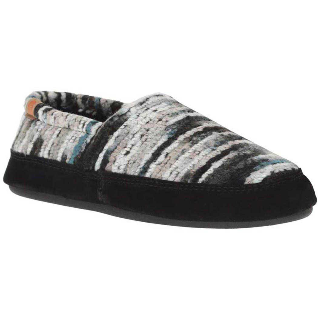 Acorn Moc Slipper Wooly Stripes