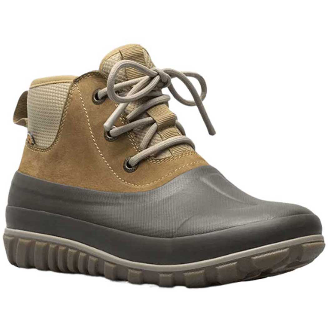 Bogs Classic Casual Lace Leather Dark Green Multi - Free Shipping!