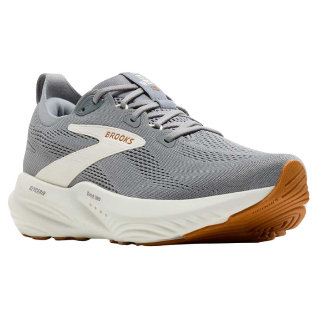 Brooks Glycerin 22 Gray/ Gray/ Honey Ginger - Free Shipping & Exchanges!