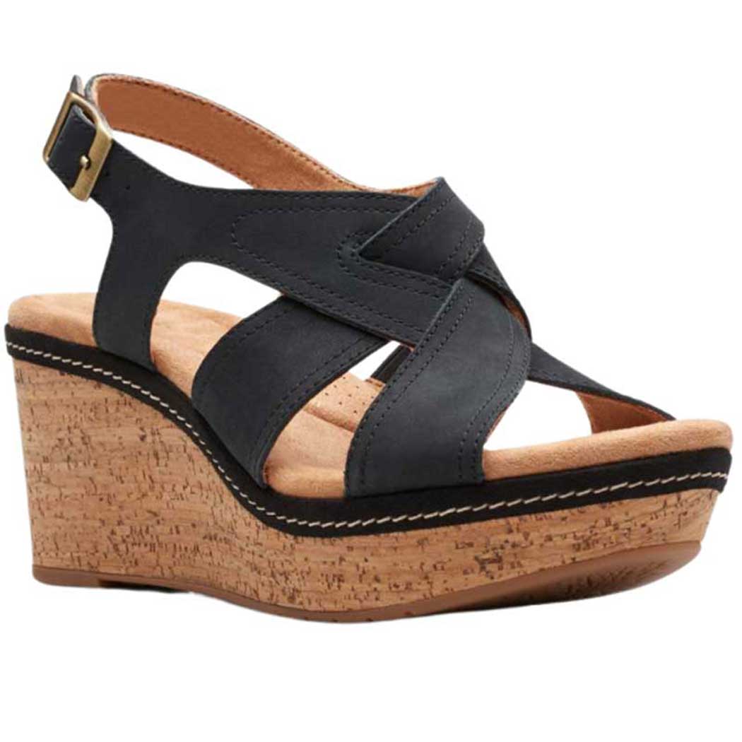 Clarks Elleri Rae Black - Free Shipping!