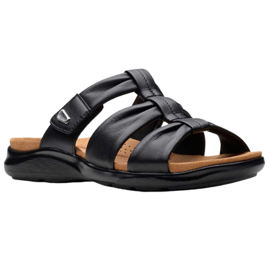 Clarks Kitly Slide Black - Free Shipping!