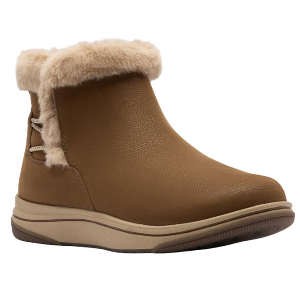 Clarks Breeze Fur Dark Tan - Free Shipping!