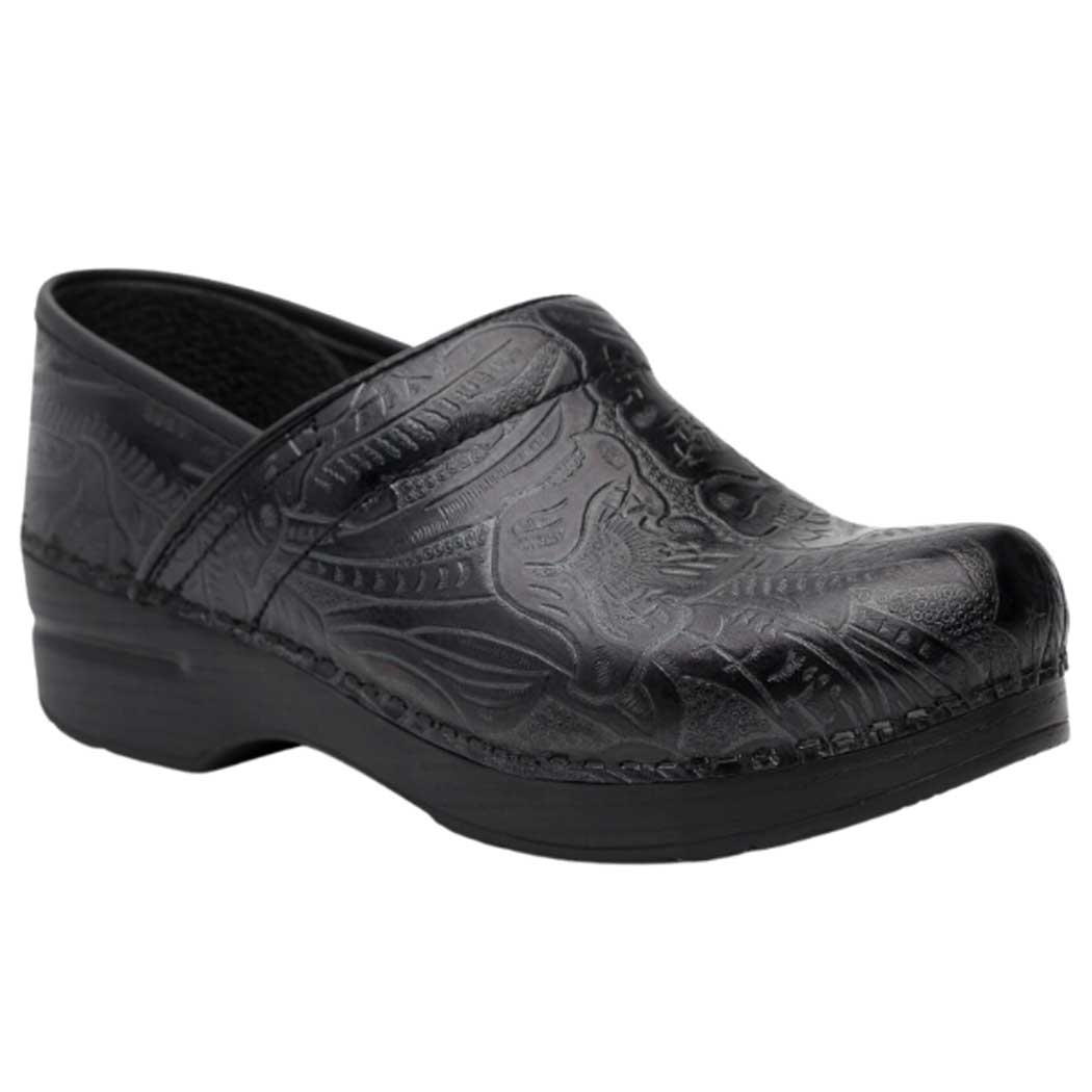 Dansko Professional Tooled Black - Free Shipping!
