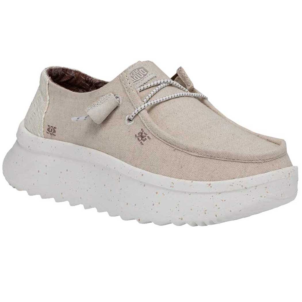 Hey Dude Wendy Peak Chambray Cream Hoho - Free shipping!