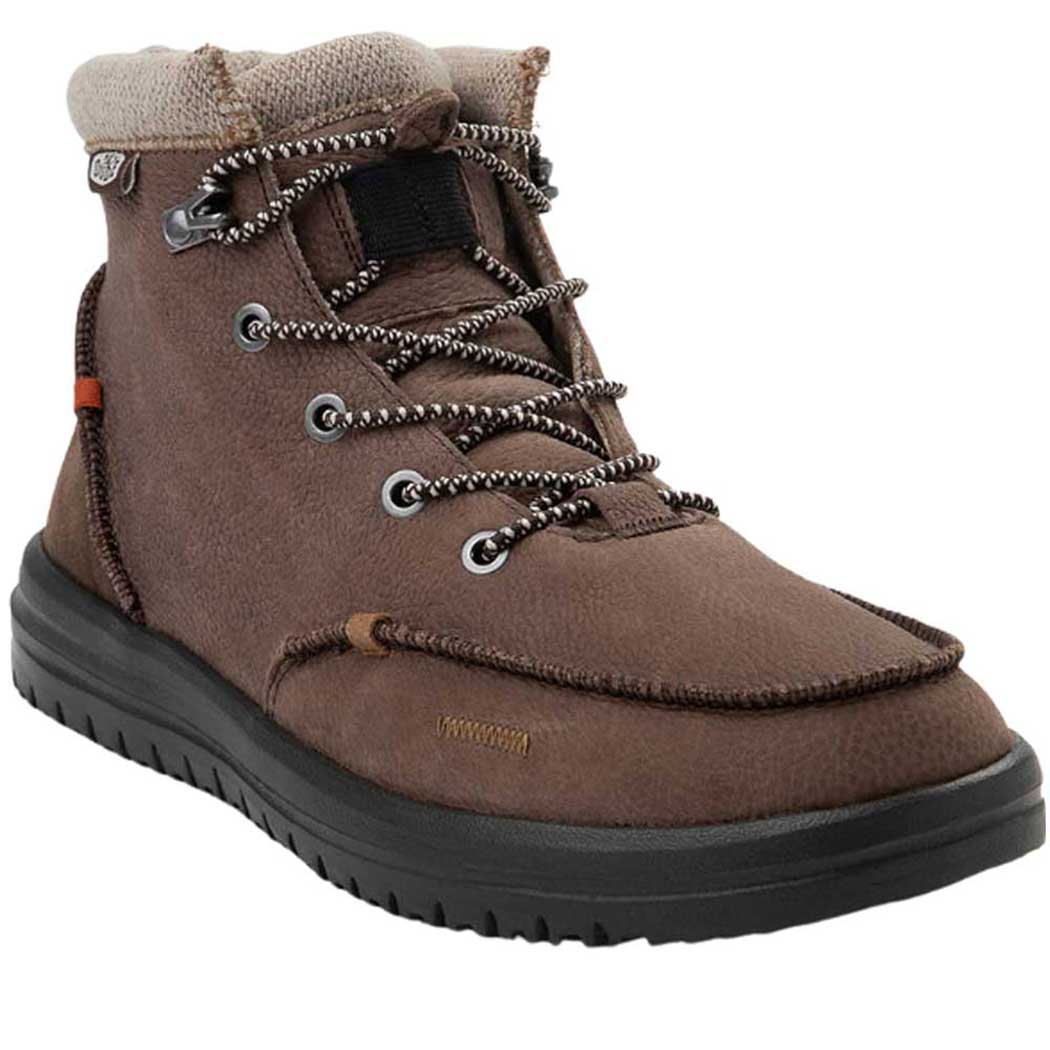 Hey Dude Bradley Boot Leather Brown - Free Shipping!