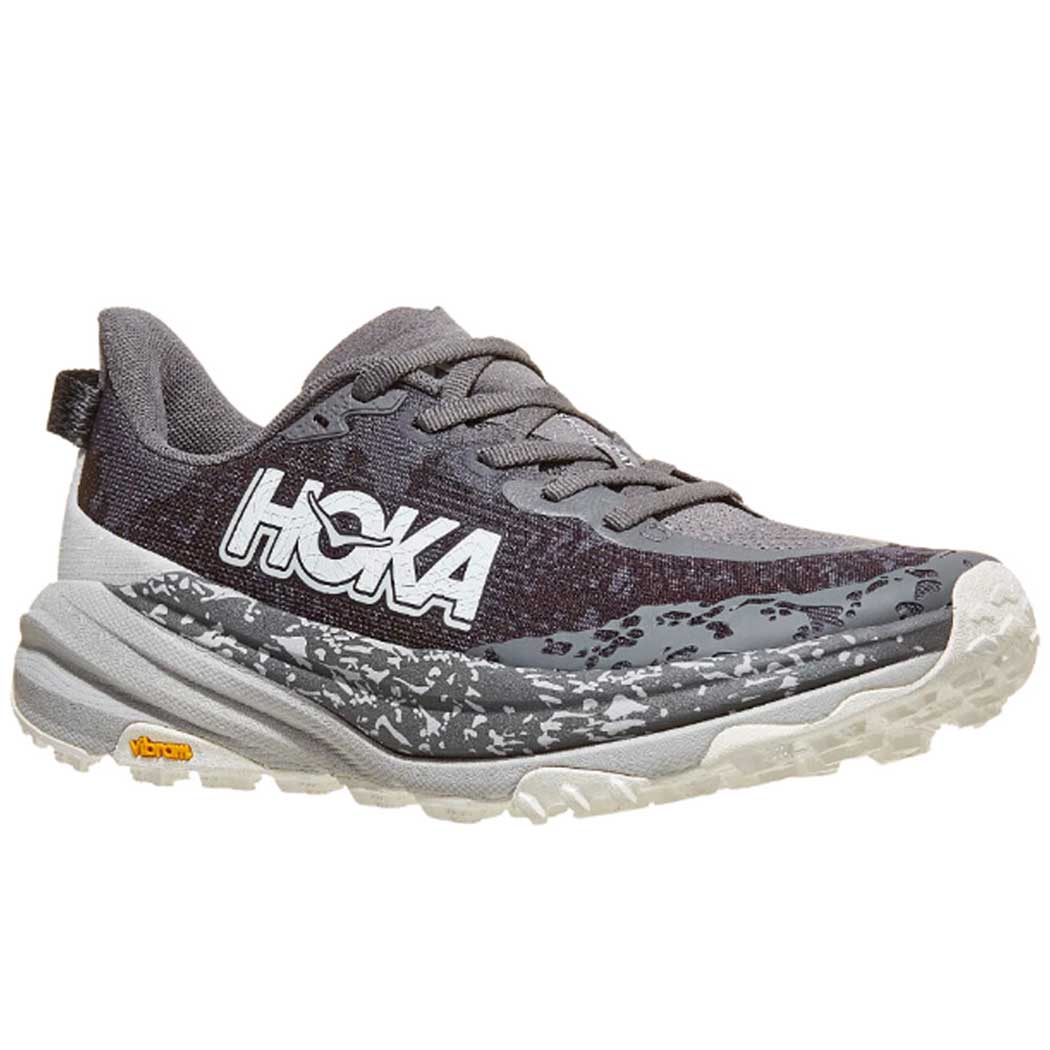 Hoka Speedgoat 6 Satellite Grey/ Stardust -Free Shipping and Exchanges!