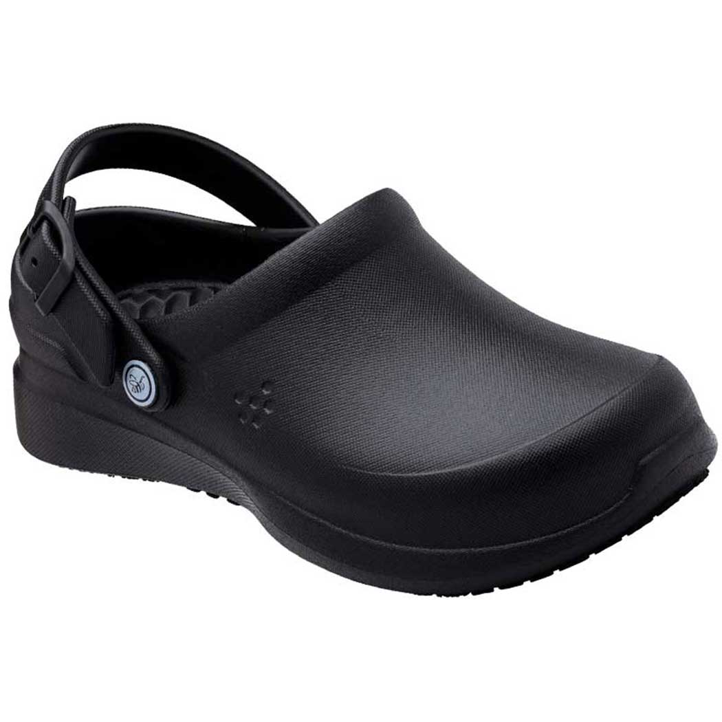 Joybees Work Clog Black - Water-friendly!