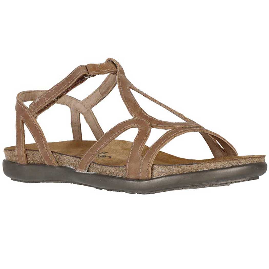 Naot Dorith Latte Brown Leather - Free Shipping!