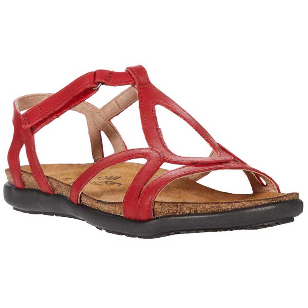 Naot Dorith Kiss Red Leather - Free Shipping!