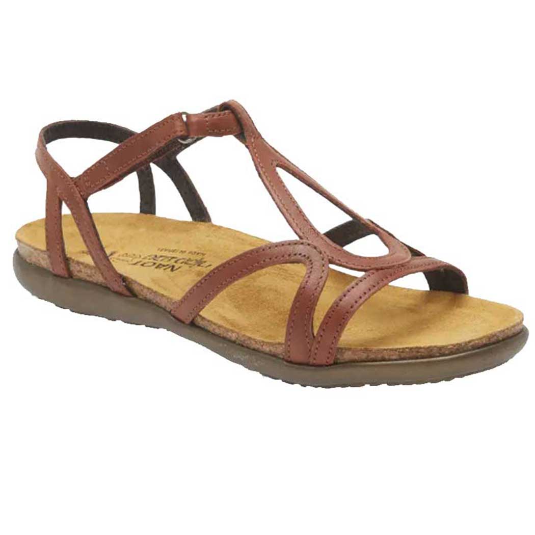 Naot Dorith Soft Chestnut Leather - Free Shipping!