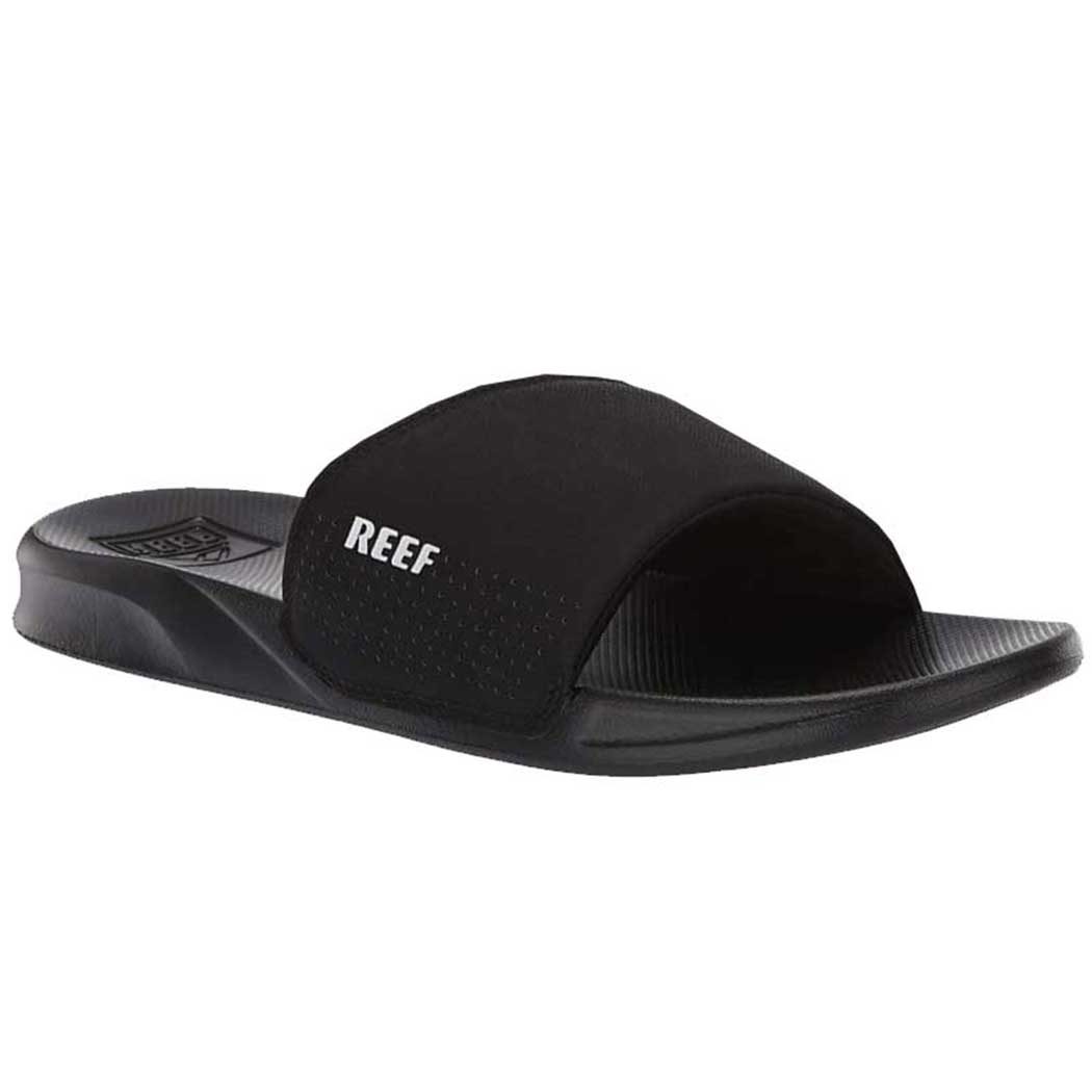 Reef One Slide Black -Free Shipping on Orders Over $50!