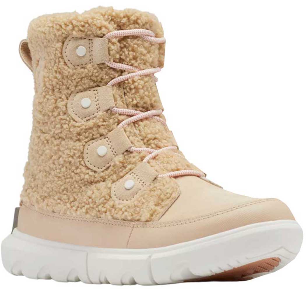 Sorel Explorer II Joan Cozy Nova Sand/ Sea Salt- Free Shipping!