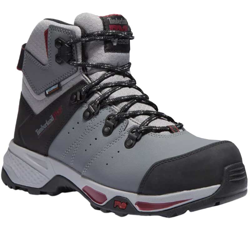 Timberland Pro Switchback 6'' Comp Toe Grey-Free shipping!